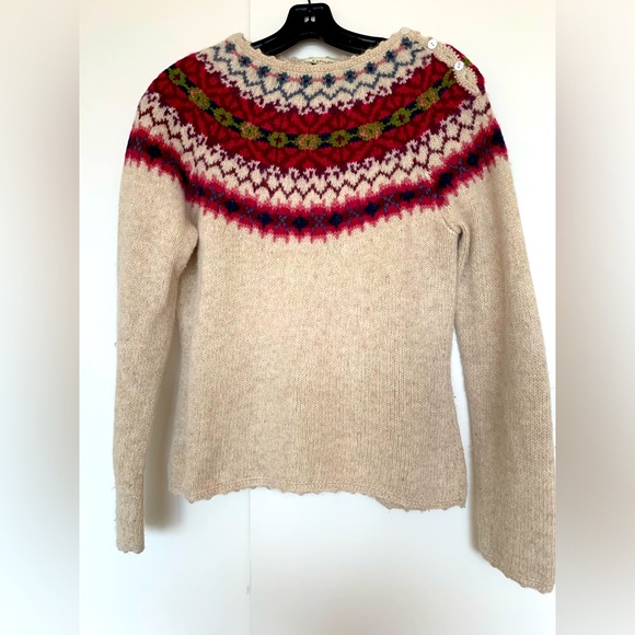 Laura Ashley | Sweaters | Nwot Laura Ashley Lambswool And Angora ...